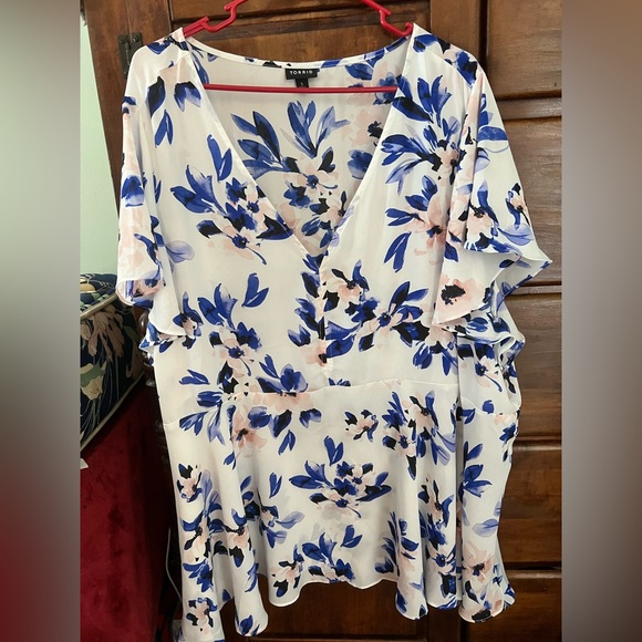 torrid | Tops | Torrid Blouse Size 5 | Poshmark